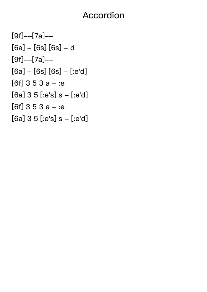 Accordion Roblox Piano Sheet by MF Doom/Madlib
