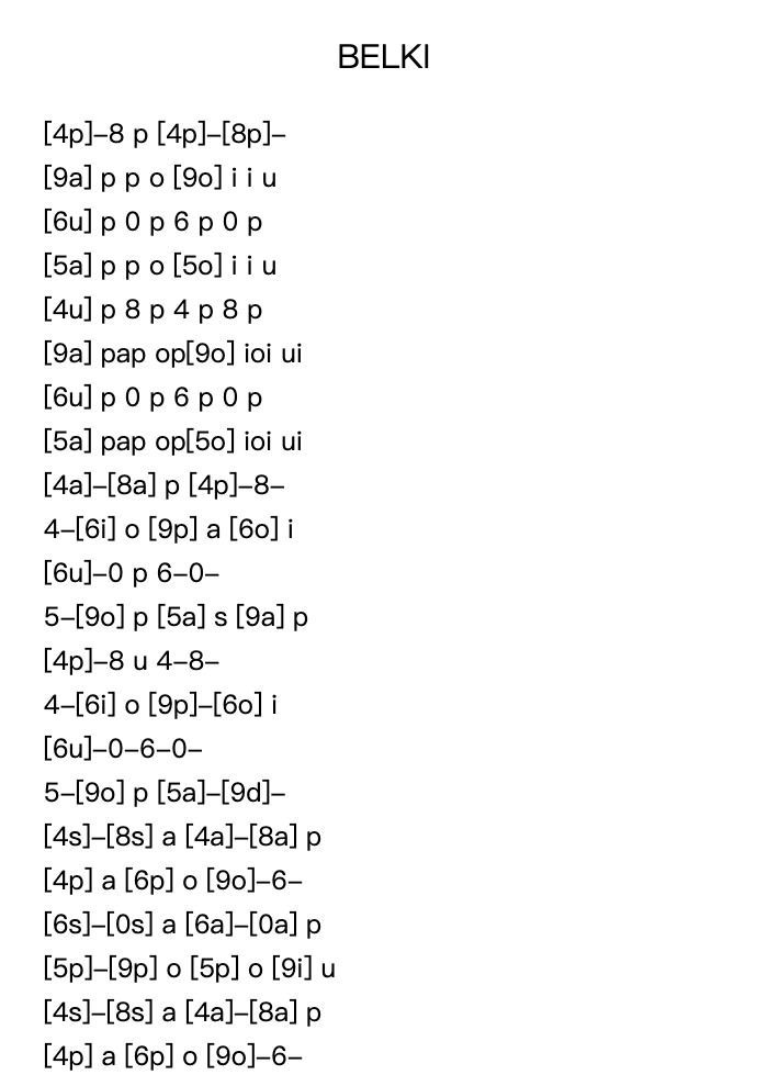 BELKI Roblox piano keyboard sheets by Felmy-Arr.Noahsweet|SheetMusicGo