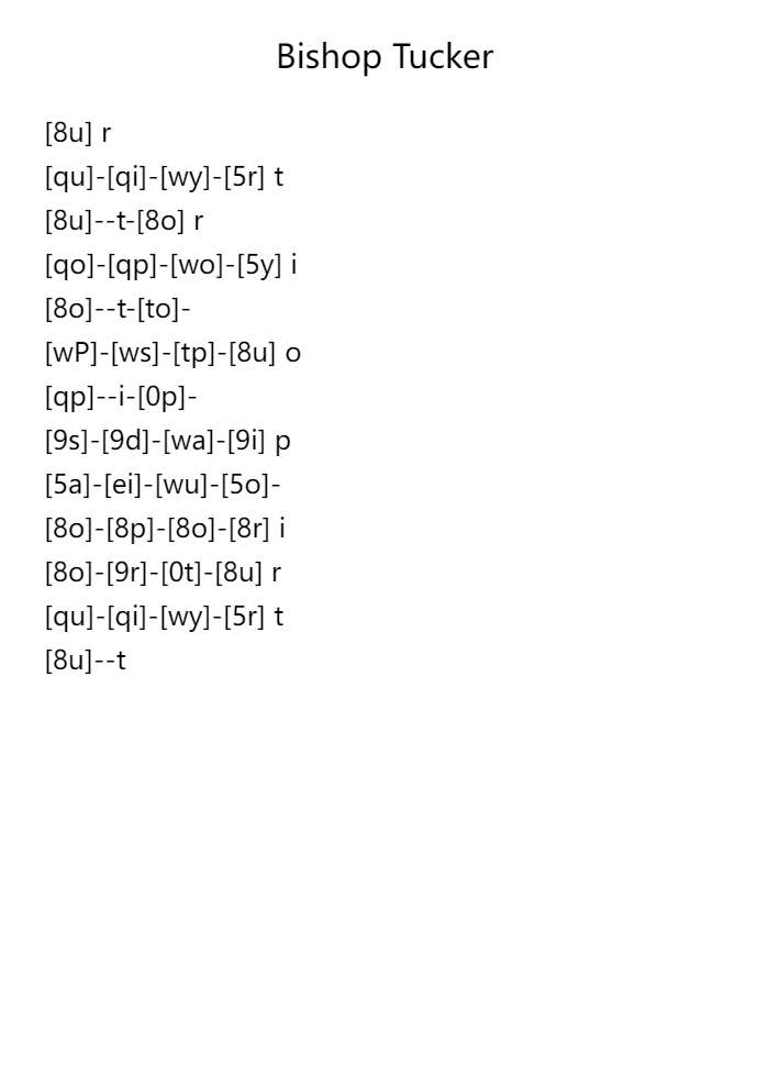 Bishop Tucker Roblox Piano Sheet by Isaac Watts