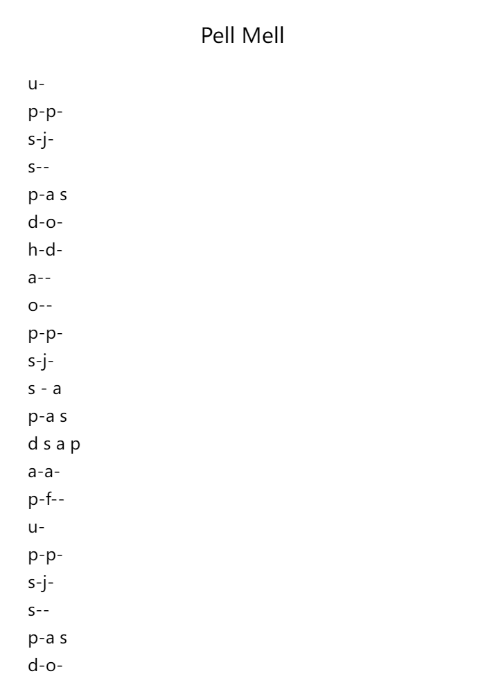 Pell Mell Roblox Piano Sheet by Gilesto Lindle