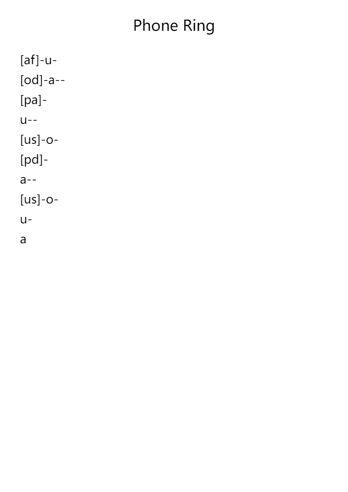 Phone Ring Roblox Piano Sheet by undefined