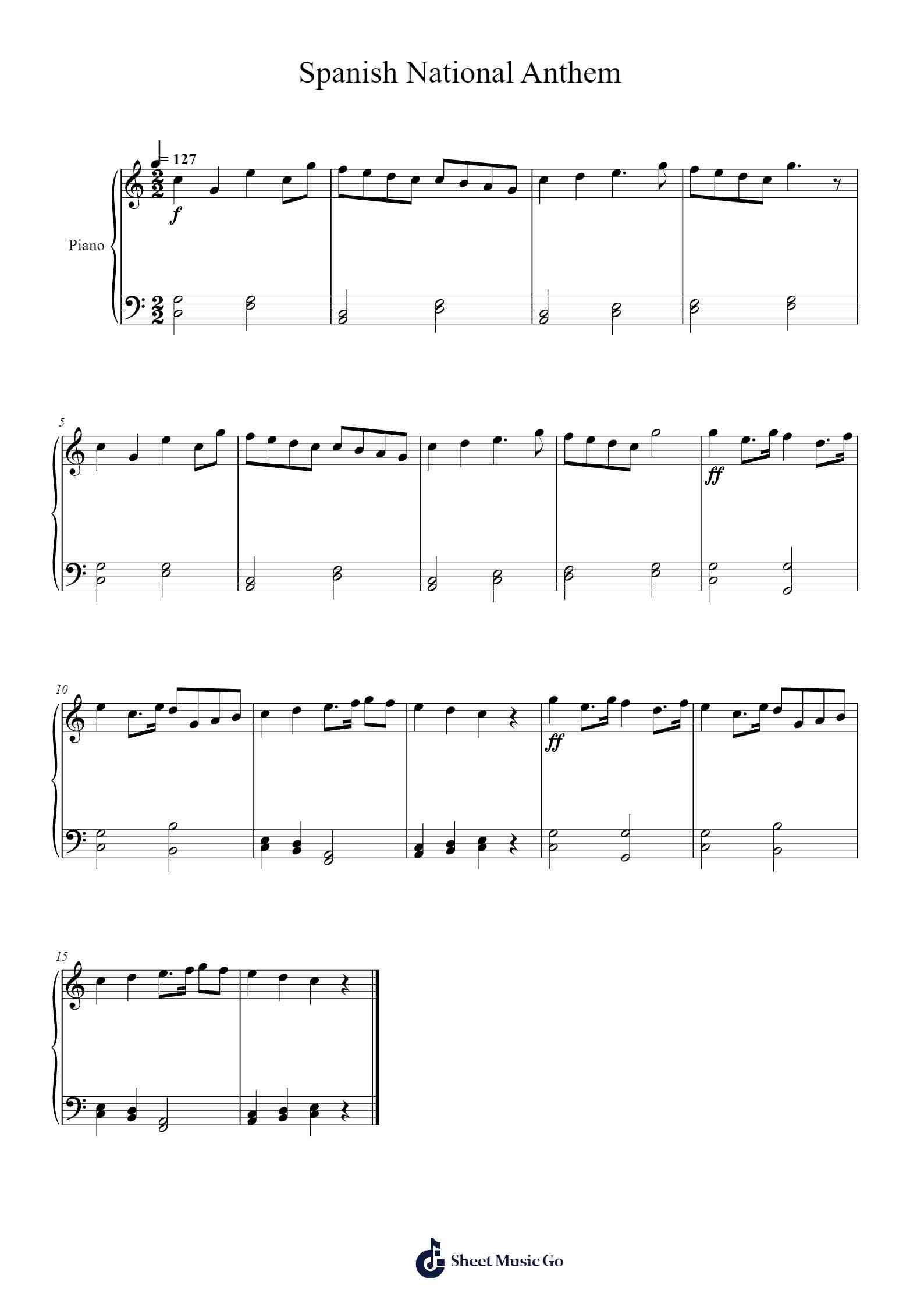 Spain Sheet Music by Chick Corea-Arr.Ossweet