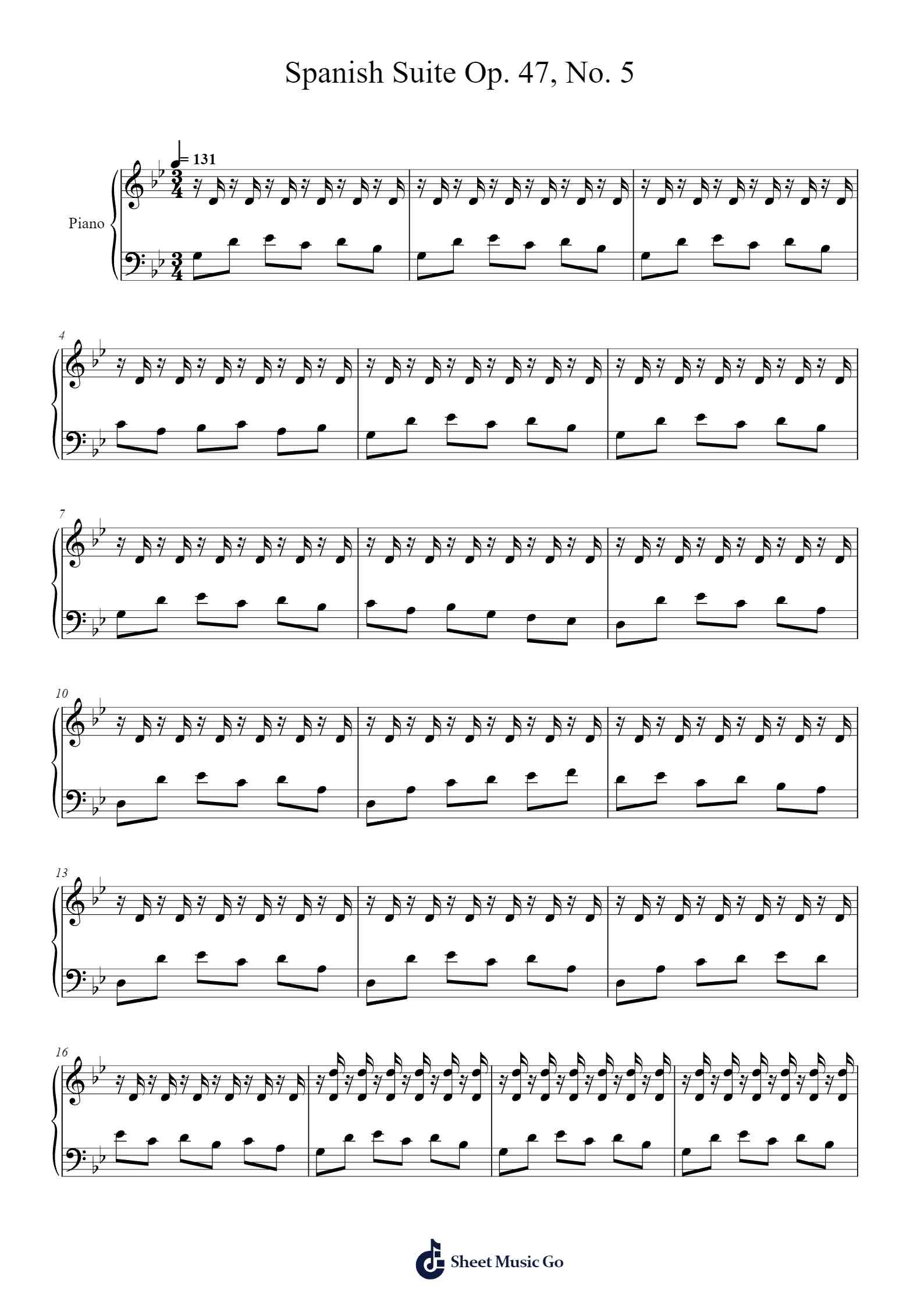 Spain Sheet Music by Chick Corea-Arr.Ossweet